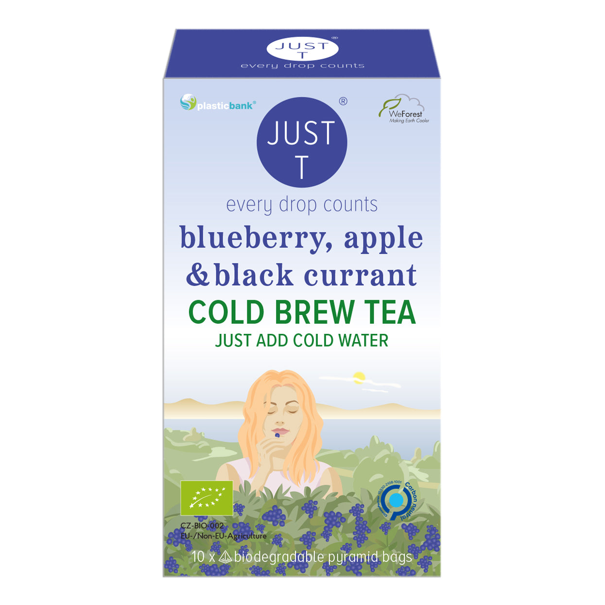 Cold Brew Tea Blueberry – JUST T