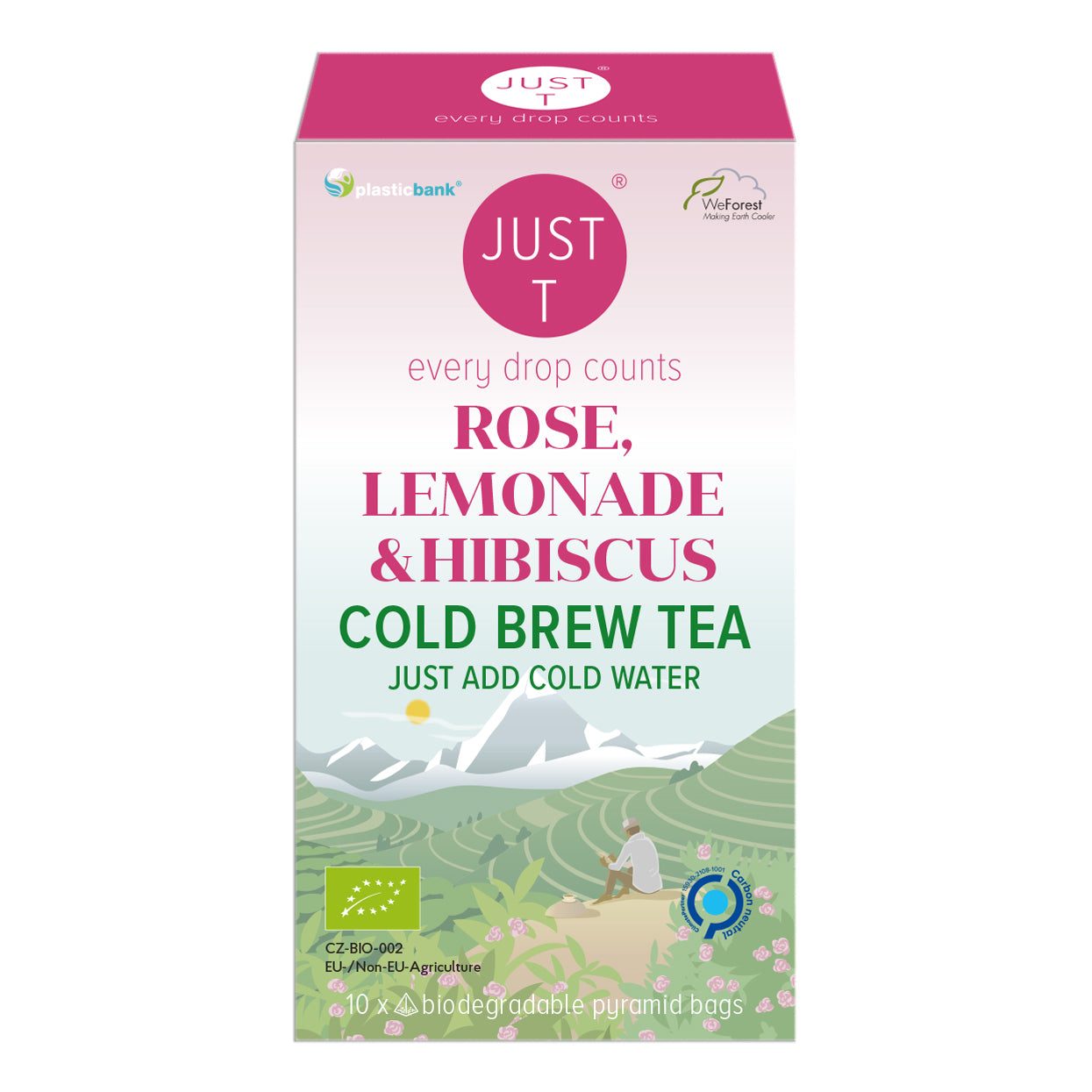 Cold Brew Rose, Lemonade & Hibiscus – JUST T